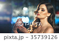 Beautiful fashion woman spraying perfume on herの動画素材 [35739126] - PIXTA